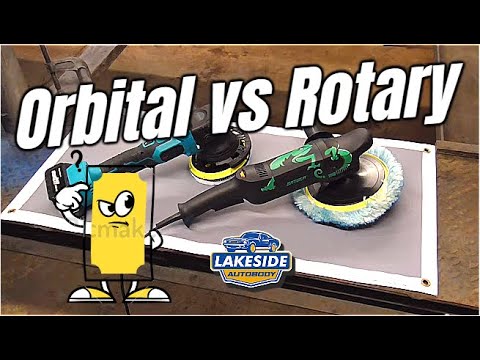 Difference Between Rotary Buffer & Random Orbital Buffer - YouTube