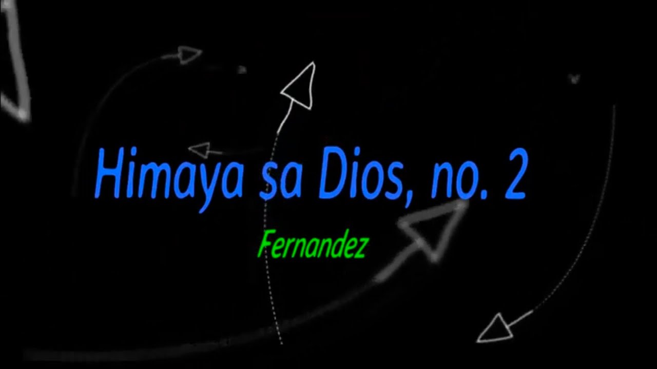 Himaya sa Dios, no. 2 - Narcisa Fernandez (cover) - lyrics - YouTube