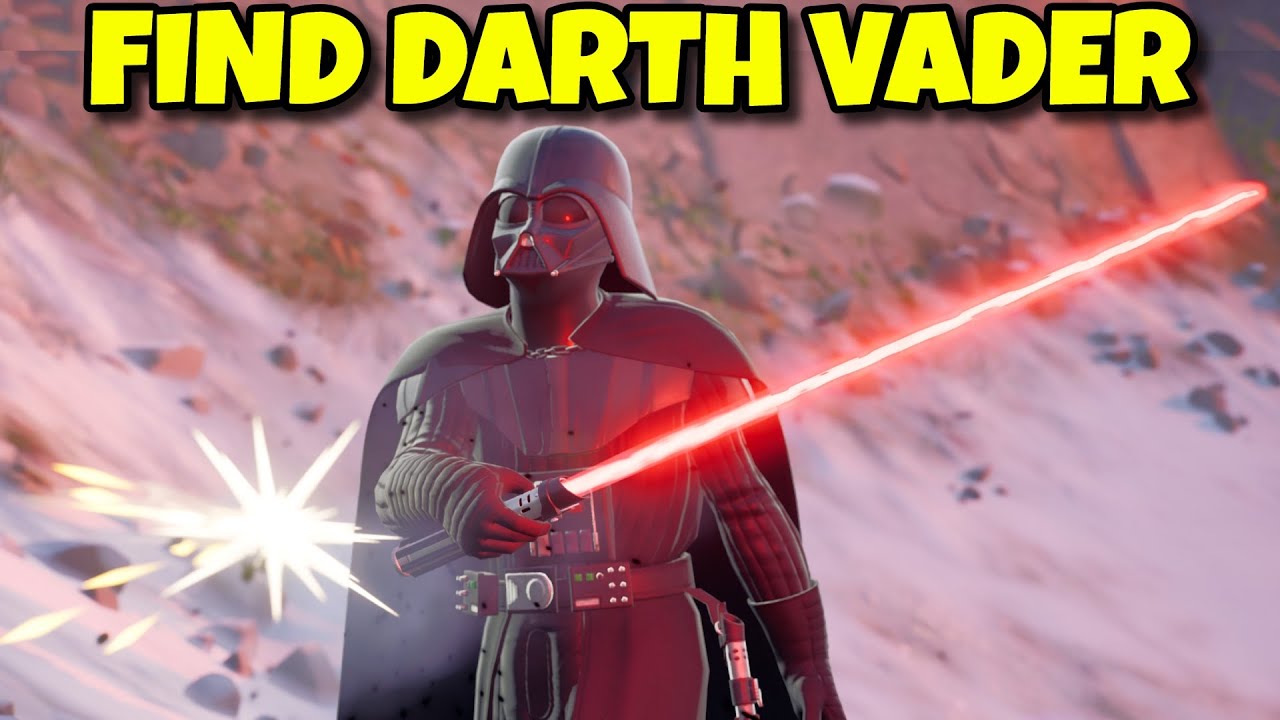 Where to FIND DARTH VADER BOSS and LIGHTSABER Location in Fortnite! (CHAPTER 5) - YouTube