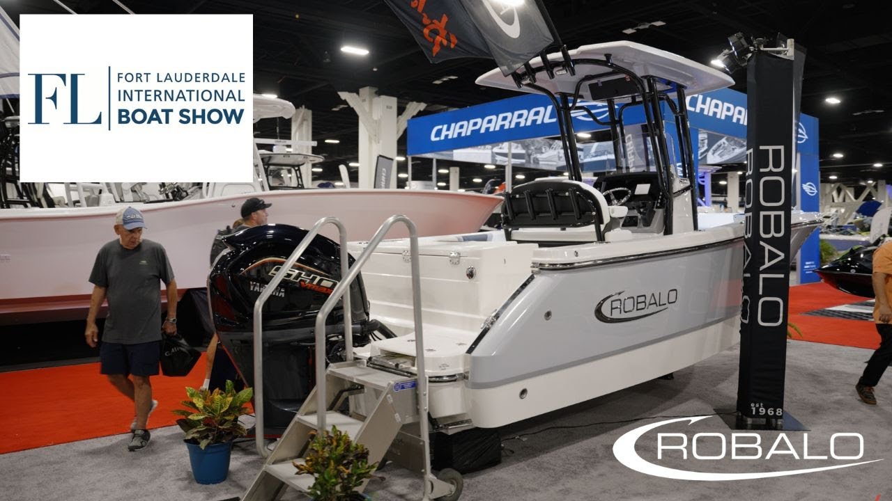 Walkthrough on the all new Robalo 230 Center Console FLIBS 2023 - YouTube