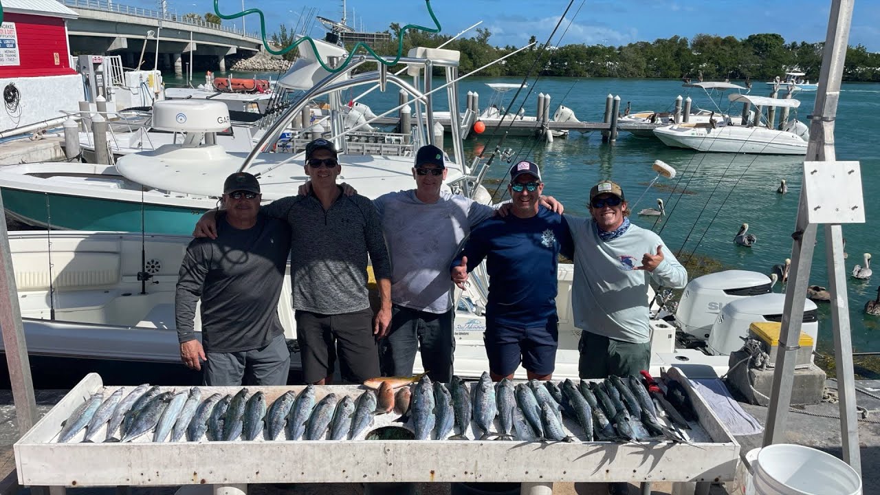 January Mackerel Fishing In Marathon, Florida Keys - YouTube