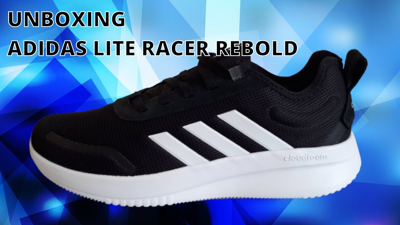 Unboxing Tênis Adidas Lite Racer Rebold - YouTube