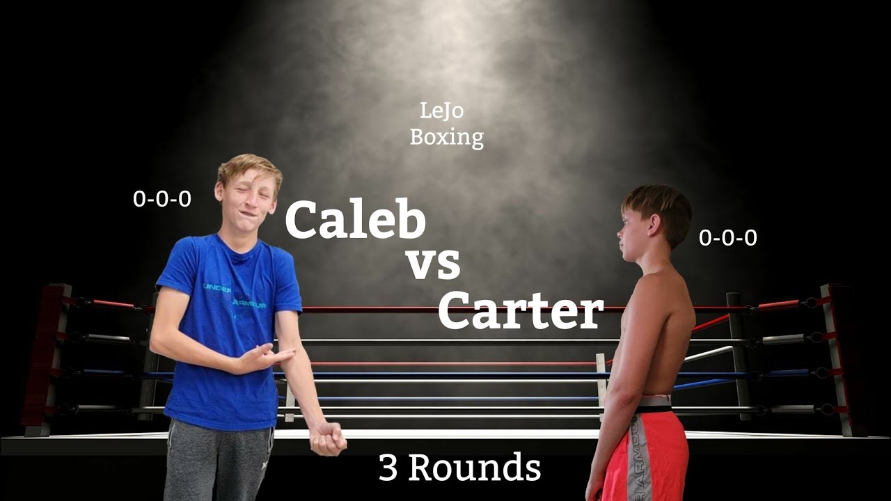 Caleb vs. Carter Boxing Match - YouTube