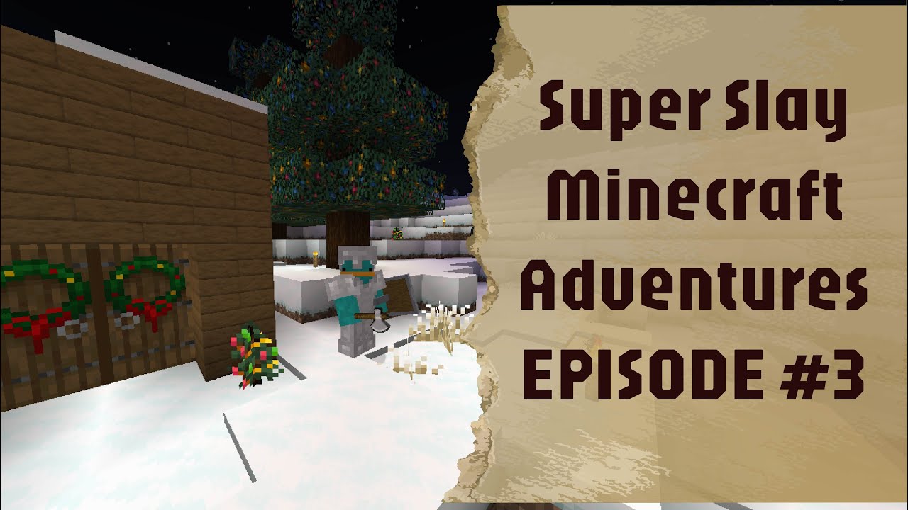 Super Slay Minecraft Adventures #3 - finding perfect place - YouTube