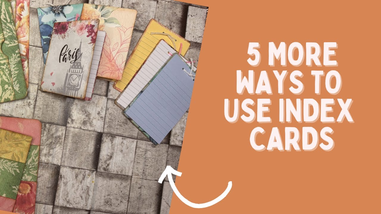 5 More Creative Ways to Use Index Cards in Your Journals | Easy DIY ...
