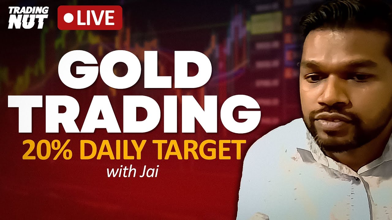 🔴 LIVE: 20% DAILY TARGET - Aggressive Gold Trading #XAUUSD - YouTube