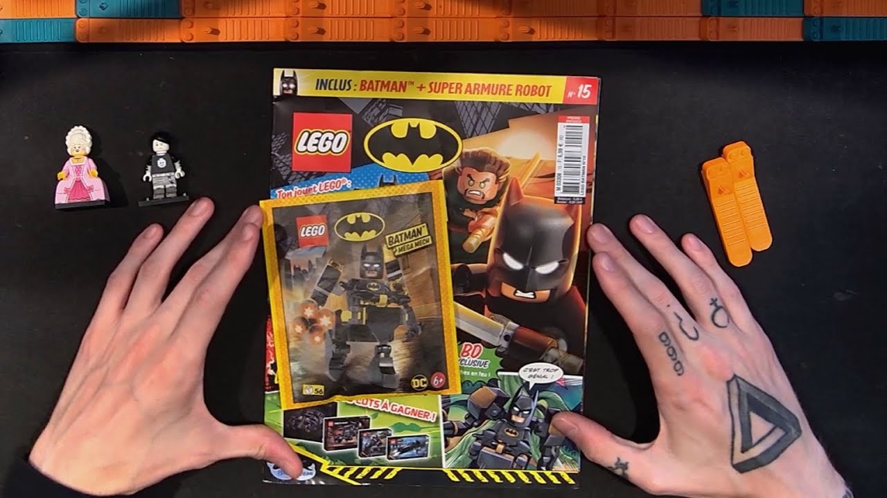 LEGO Batman Issue 15 French Magazine Mega Mech 212401-1 Build and ...