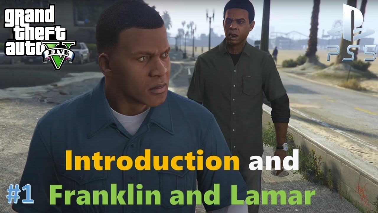 Grand Theft Auto V Gameplay Franklin and Lamar Mission #1 - GTA 5 4K ...