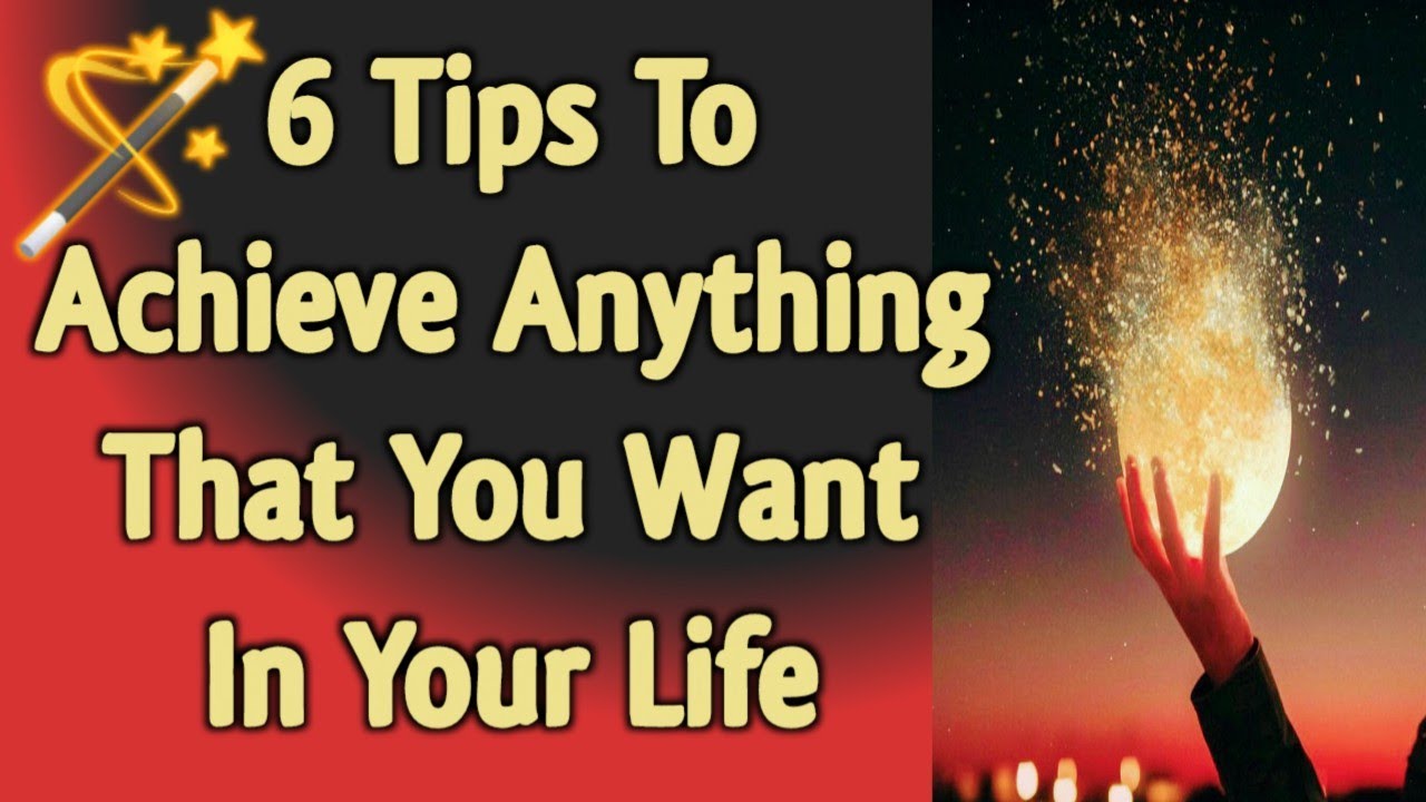 How to Achieve Your Dreams And Goals |Life Skills For Success🌞|Become ...