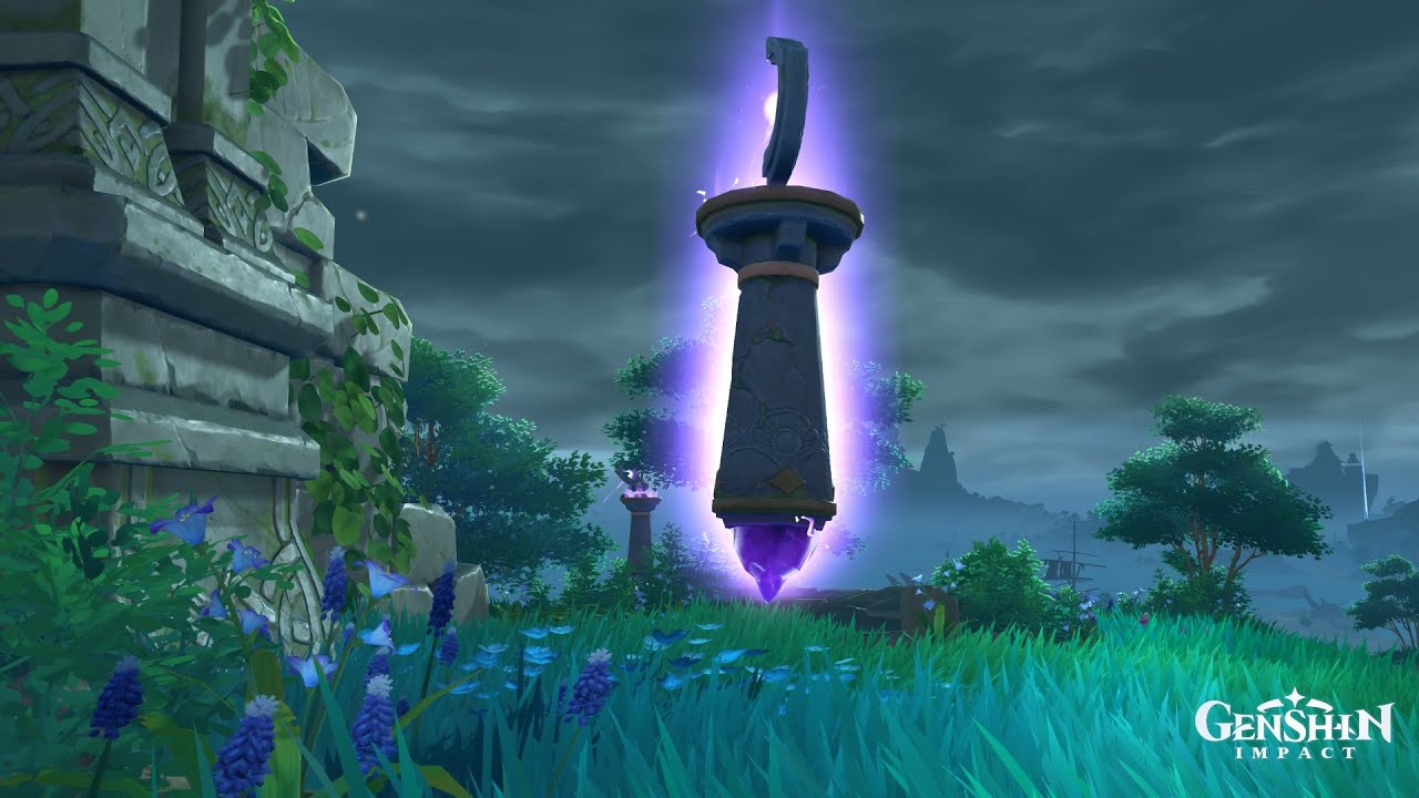 Tall Electro Stone Mechanism Puzzle Guide [Genshin Impact][2.0] - YouTube
