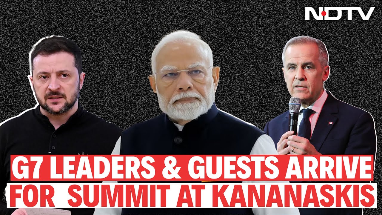 G7 Summit LIVE | G7 Leaders And Guests Arrives For Summit At Kananaskis ...