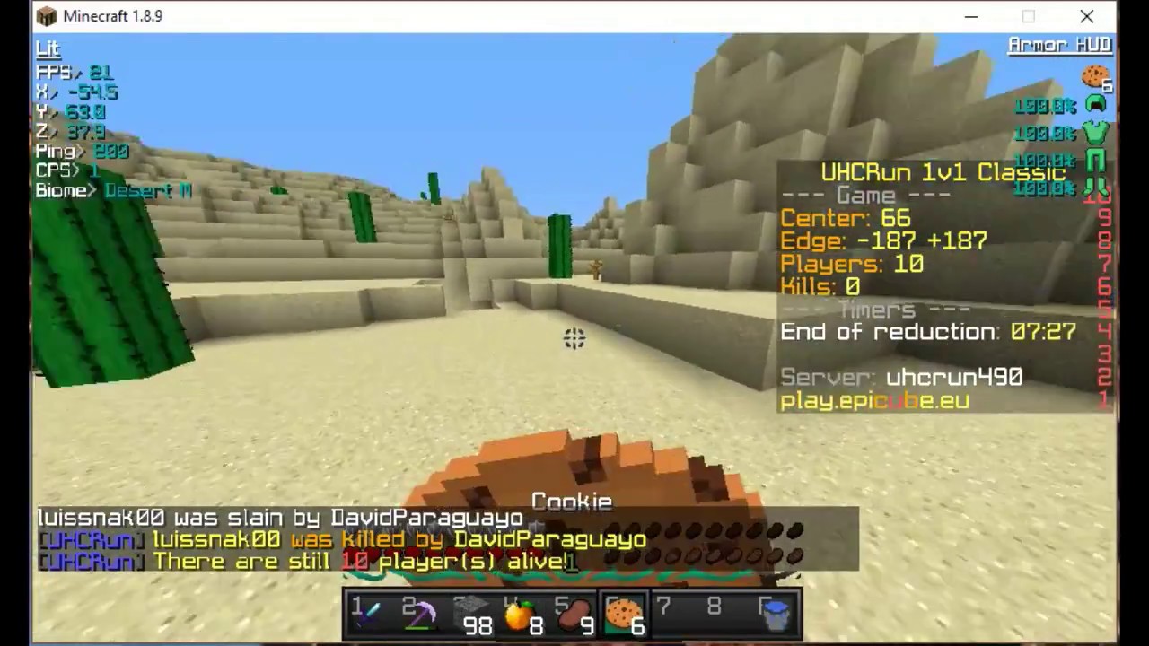 UHC #1 New Series// Choked! - YouTube