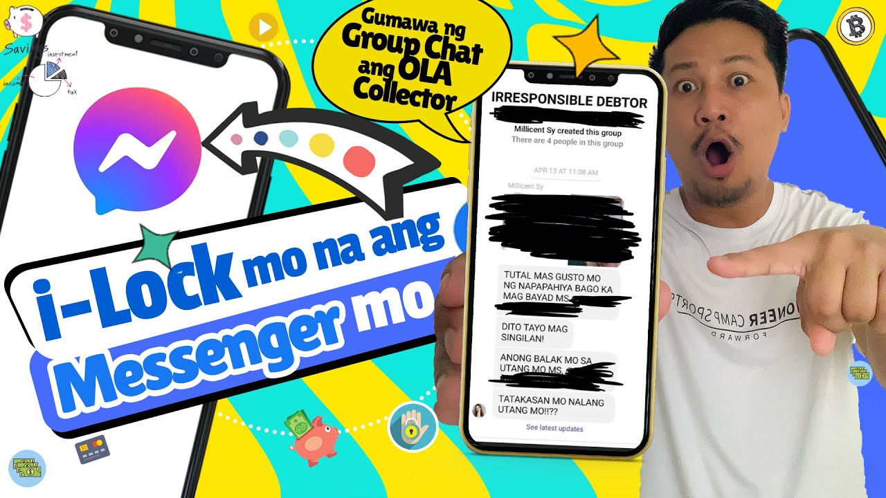 OLA COLLECTOR Gumawa ng GC sa MESSENGER at Pinahiya ang Borrower sa mga ...