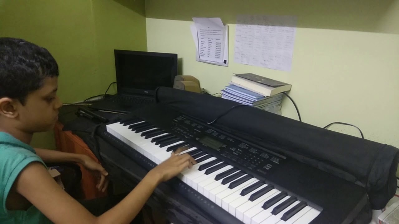 Hum tere bin ab reh nahi sakte key board notes by adwaith - YouTube