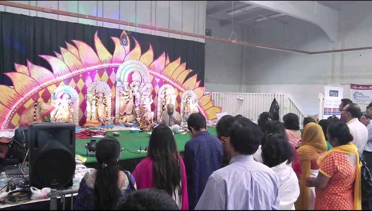 Durga Puja Pushpanjali - YouTube