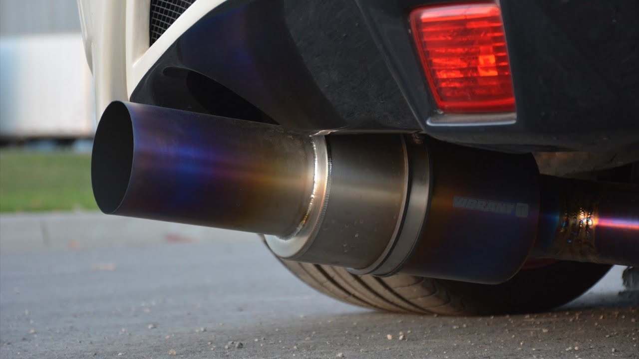 Vibrant Performance Titanium Header-Back Exhaust 370Z - Single Exit ...