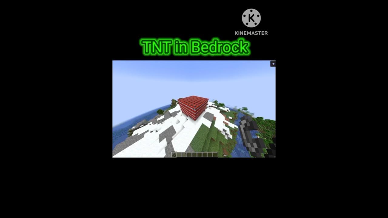 Bedrock TNT Vs Java TNT #gaming #minecraft - YouTube