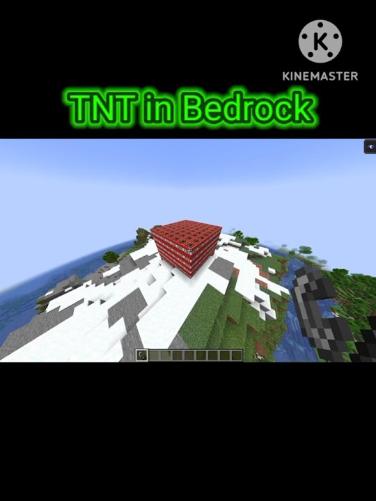 Bedrock TNT Vs Java TNT #gaming #minecraft - YouTube