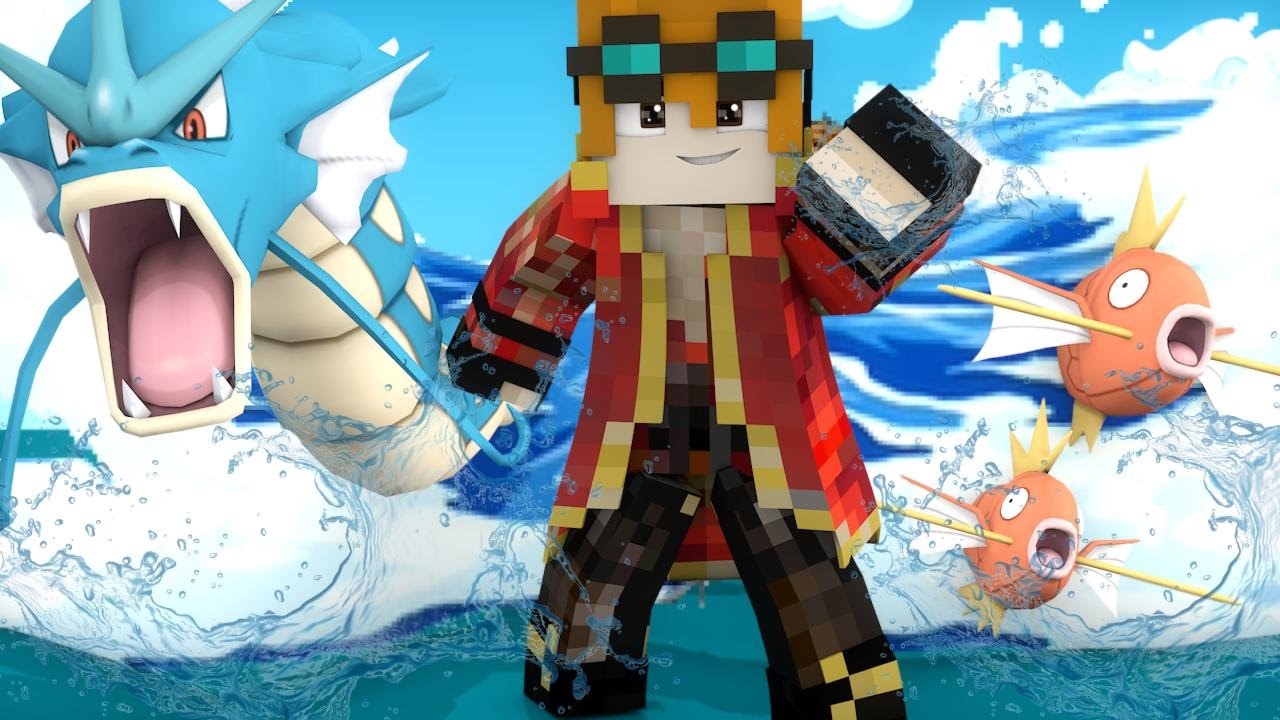 Minecraft : Pokemon Champions #10 - ELEMENTO ÁGUA ‹ MayconLorenz ...