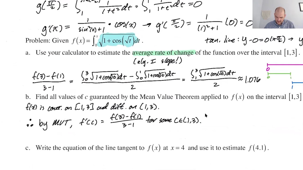2nd FTC, Accumulation Functions pg 4, pt 2 - YouTube