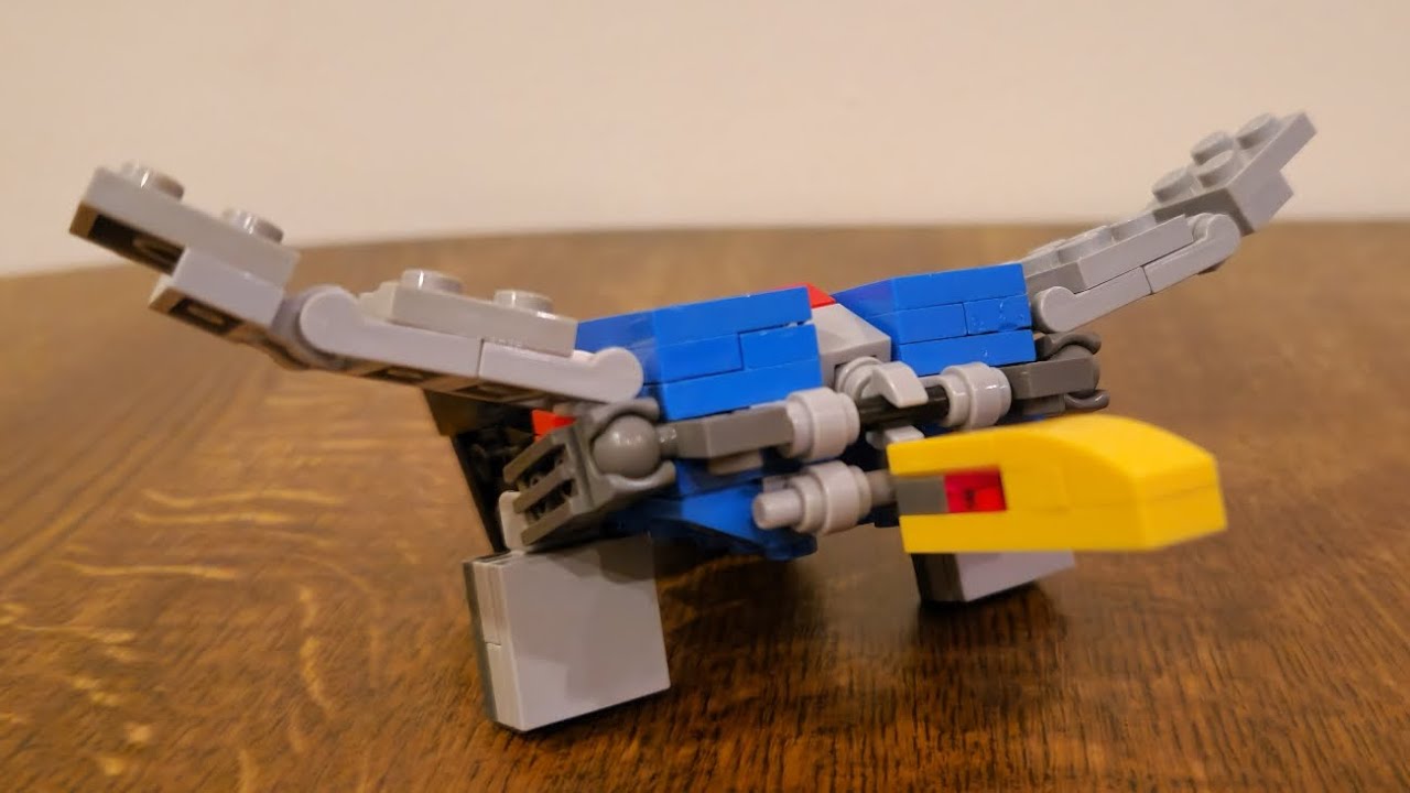 Lego Transformers #19 - Swoop - Volcanicus Part (2/5) - YouTube