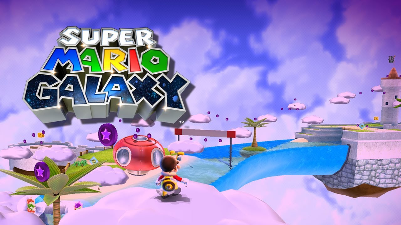 Super Mario Galaxy - Sea Slide Galaxy - Purple Coins by the Seaside ...