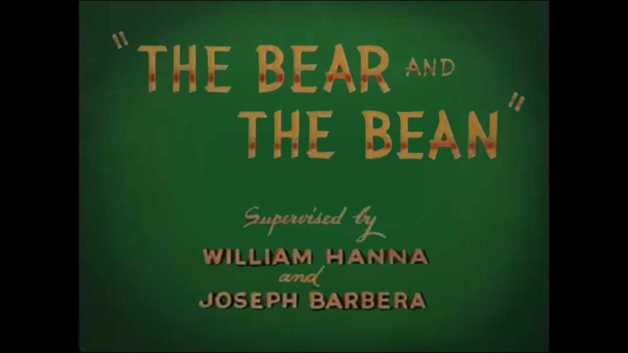 Barney Bear - The Bear And The Bean (1948) Original Titles Recreation ...