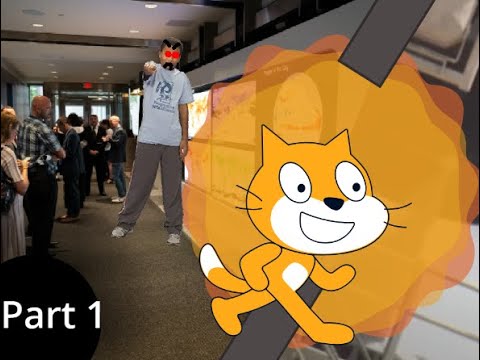 Scratch cat goes to space! PT1! - YouTube