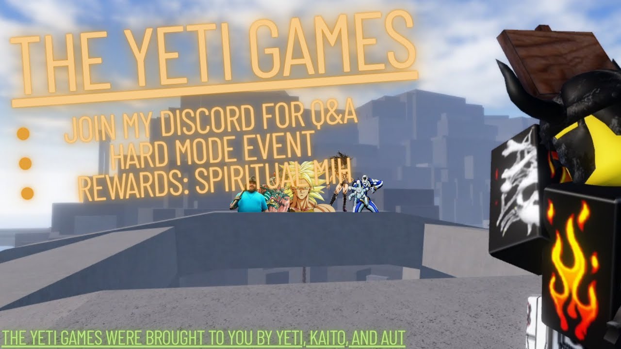 (AUT) THE YETI GAMES ANNOUNCEMENT [EXPLANATION] - YouTube