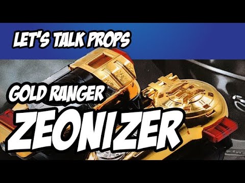 Power Rangers Zeo Gold Zeonizer - YouTube