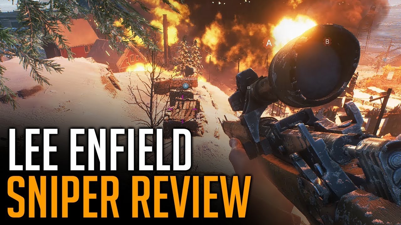 Lee Enfield No. 4 MK I Sniper Rifle BFV Beta Review (Battlefield V ...