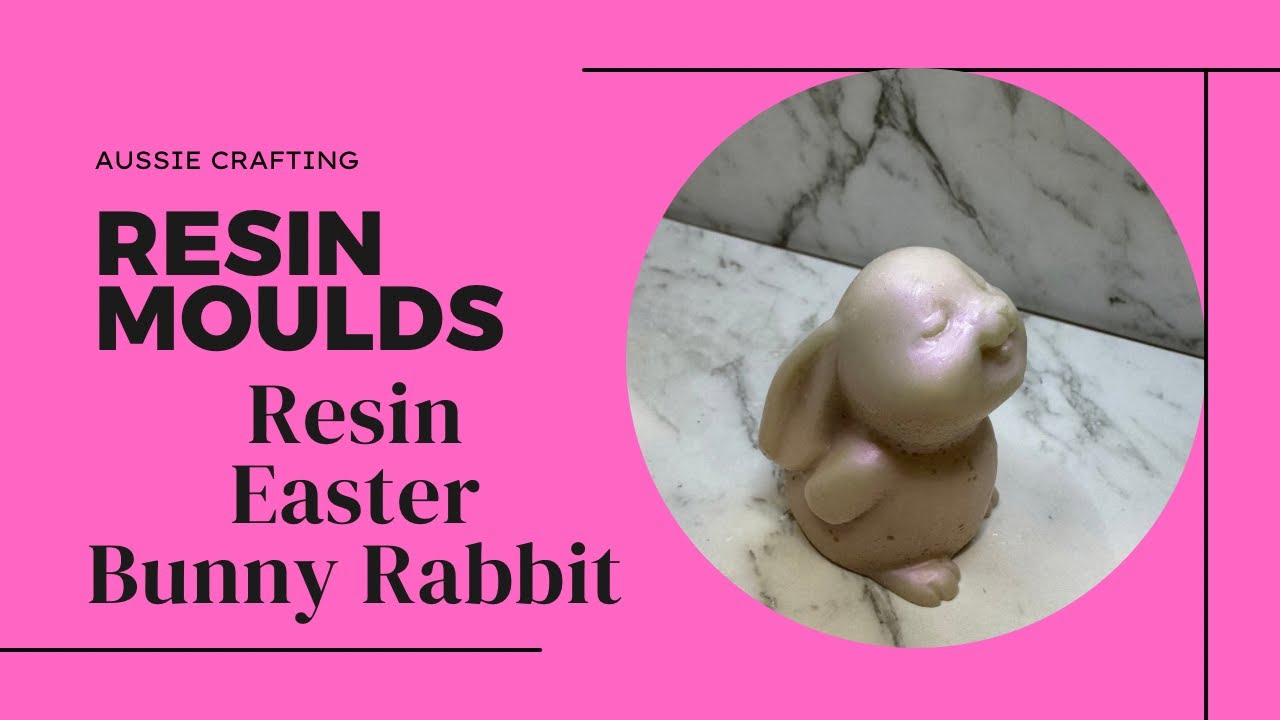 Easter Craft resin Bunny Rabbit #cute #easter - YouTube