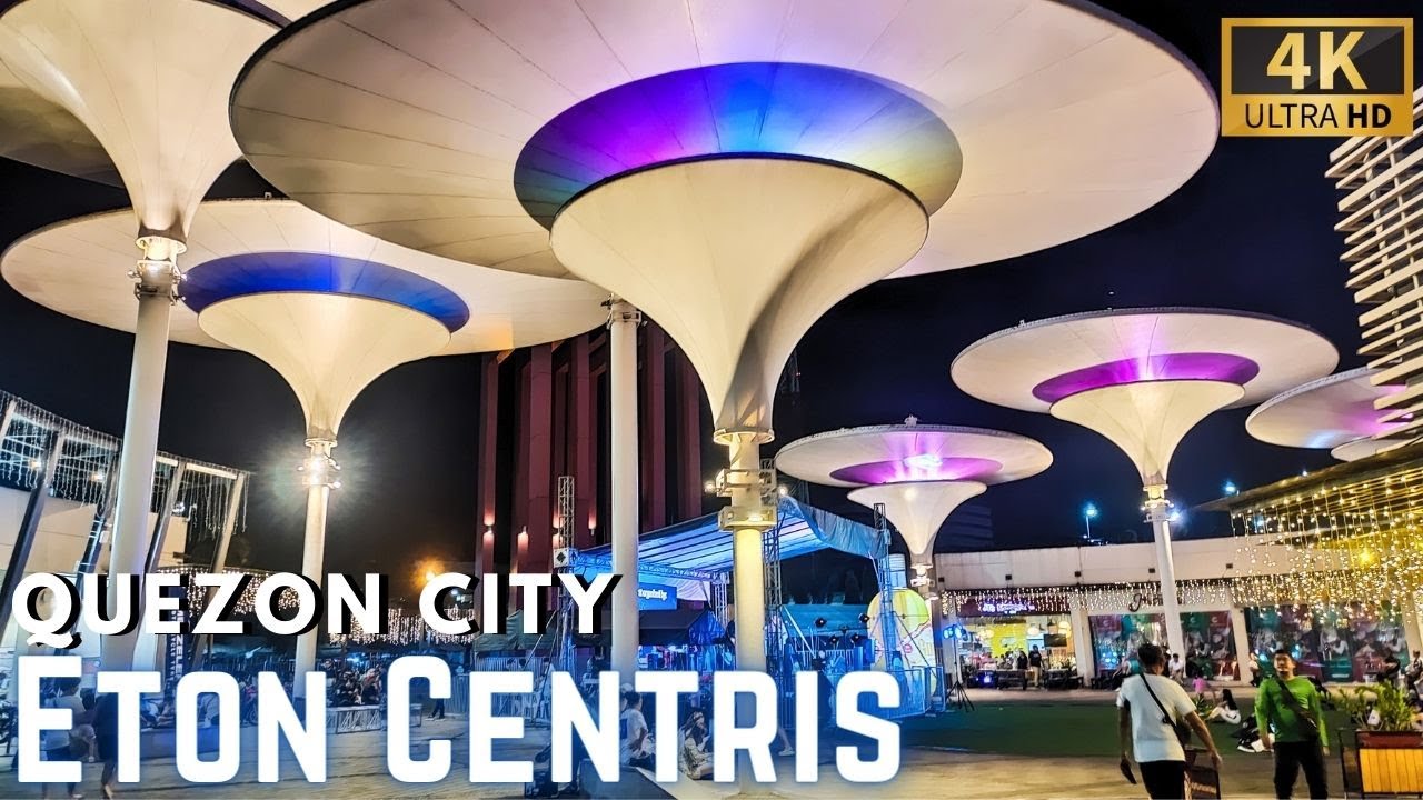 Evening Walk at ETON CENTRIS in QUEZON CITY [4K] Philippines - October ...