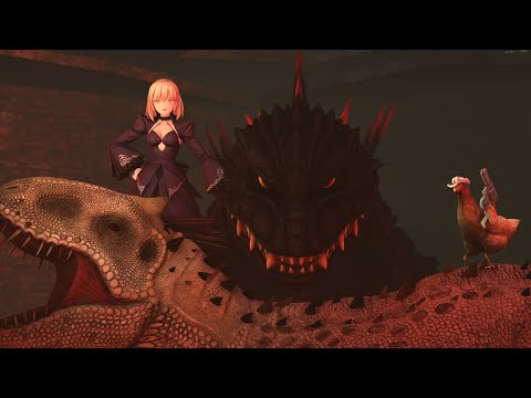 Godzilla 2000 and El Pollo - The Saga (So far...) [SFM]