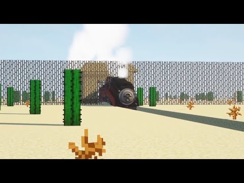 Tough Guys Train scene Minecraft Remake Immersive Railroading Mod - YouTube