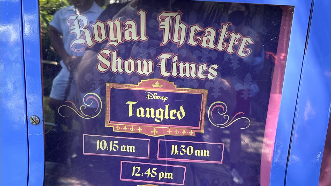 Disney Tangled The Musical At Disneyland Full Show. - YouTube