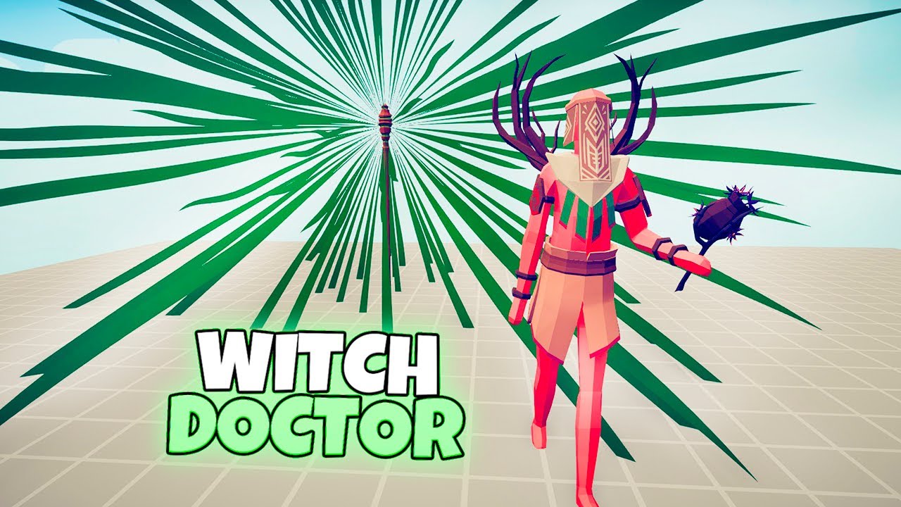 WITCH DOCTOR vs EVERY FACTION | TABS Totally Accurate Battle Simulator ...