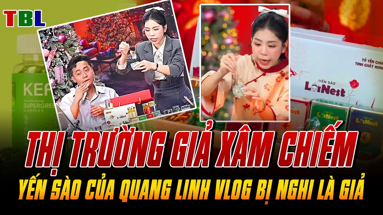 Sữa giả, kẹo giả rồi thì yến sào của Quang Linh – Hằng Du Mục có giả không?| TBL - YouTube