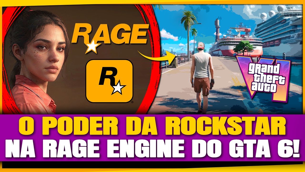 GTA 6 é PODEROSO em DETALHES graças a EVOLUÇÃO da RAGE ENGINE da ...