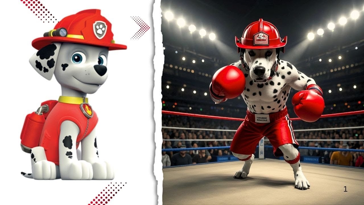 Paw Patrol as BOXER | participate in the BOXING championship | EPIC ...
