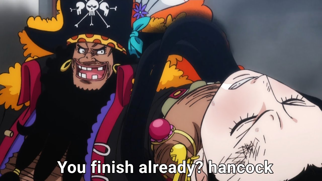 Blackbeard Captured Boa Hancock and Coby / One piece episode 1088 No ...