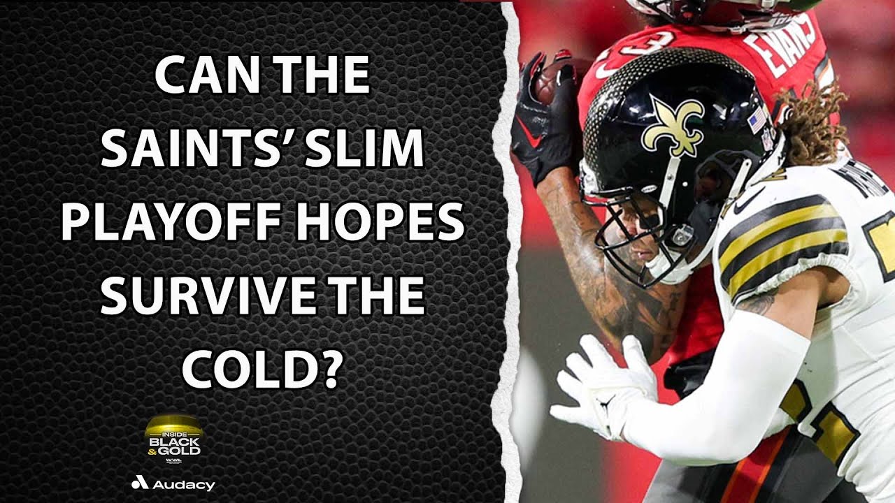 Can the Saints' playoff hopes survive the cold? | Inside Black & Gold ...