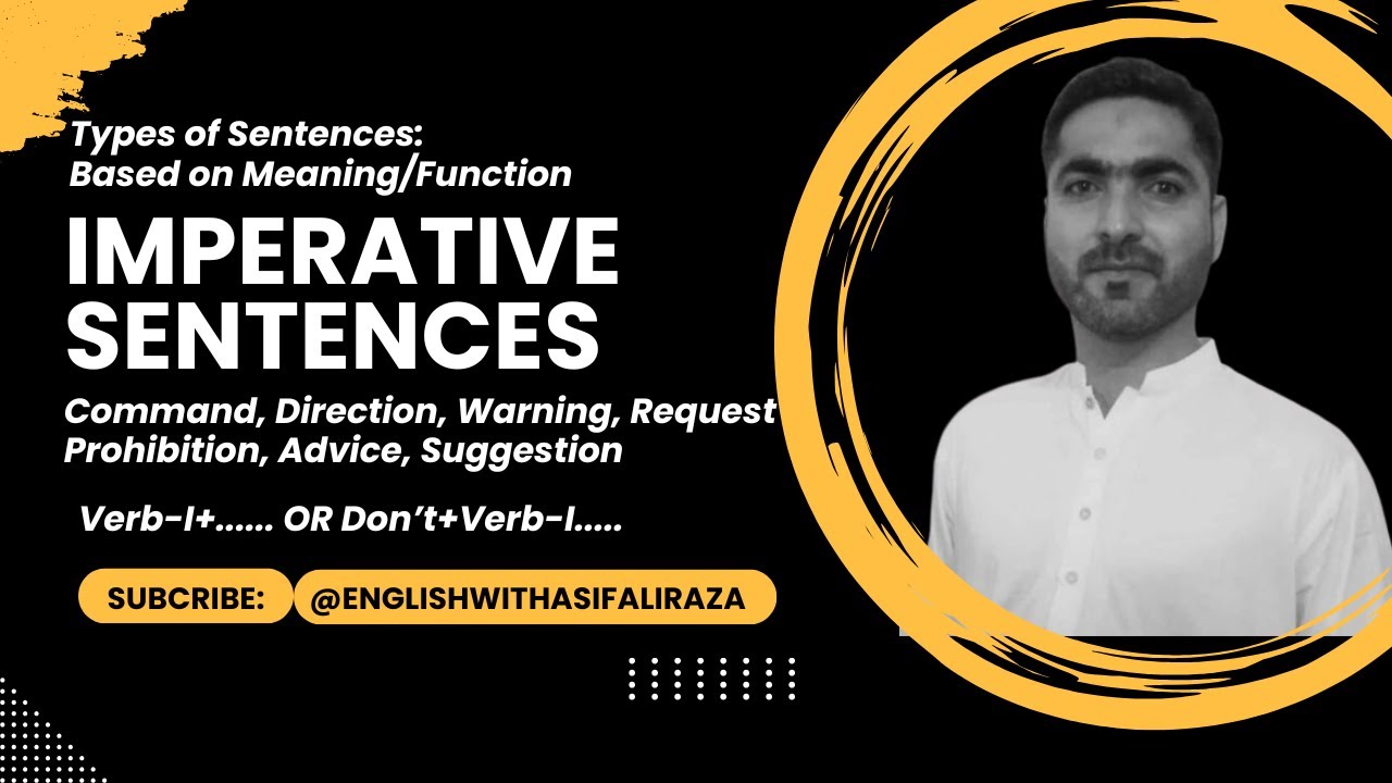 Imperative Sentences || Commands, Requests & Tips Simplified ...
