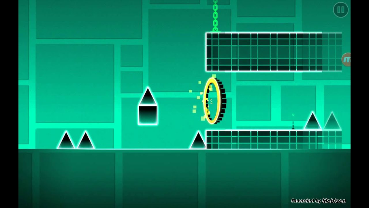 mine craft and geometry dash, minion rush - YouTube