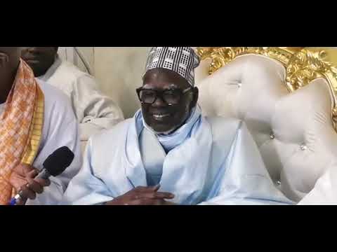 🛑Visite de courtoisie du Khalife Thierno Madani Tall chez Serigne Mountakha Mbacke