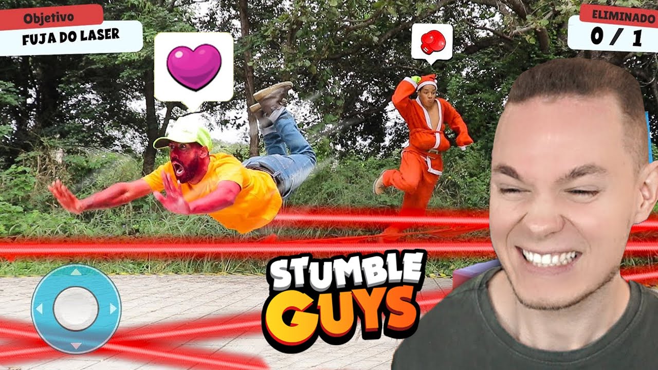 STUMBLE GUYS im REAL LIFE 🤯 *KRANK* - YouTube