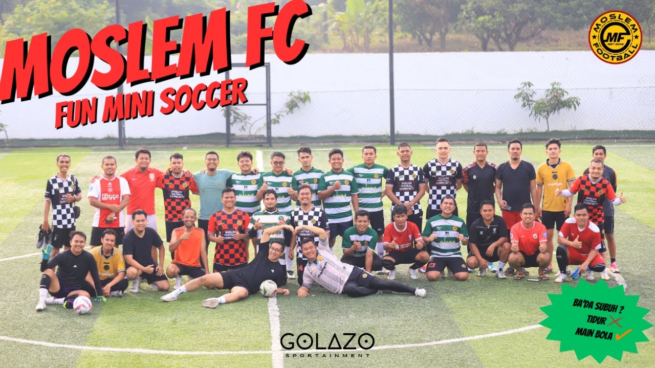 MOSLEM FC - FUN MINI SOCCER (MATCH 7 : TURKI VS BELANDA) - YouTube