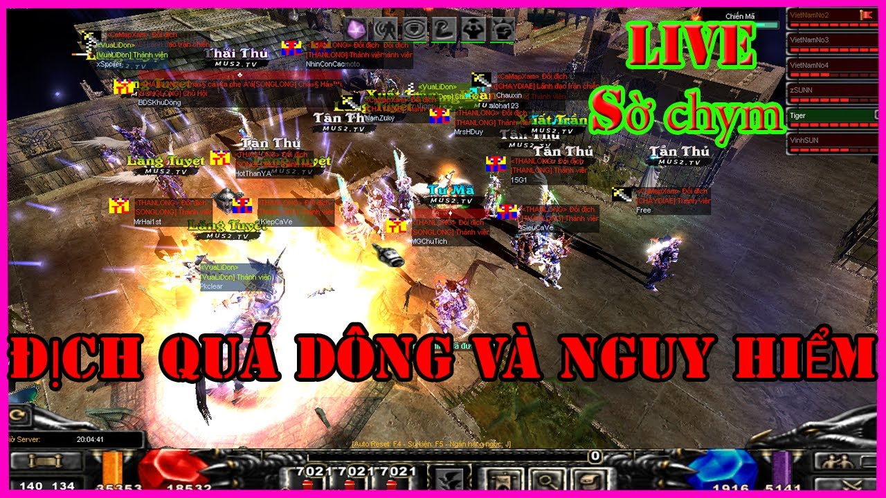 Mu Online Mới Ra | Chuyển ELF Dam Dang ÚP Sét Aruan Thần Bắn Toét Đít ...