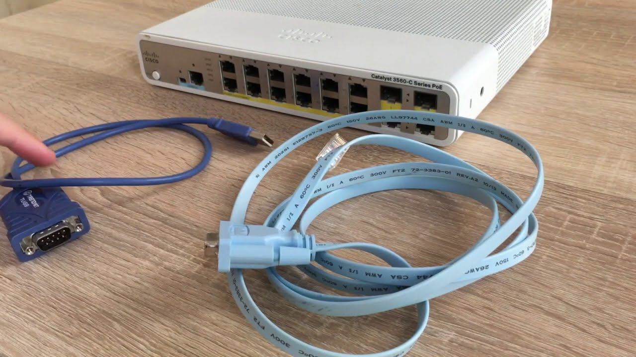 Comment se connecter en console sur un switch Cisco ? - YouTube
