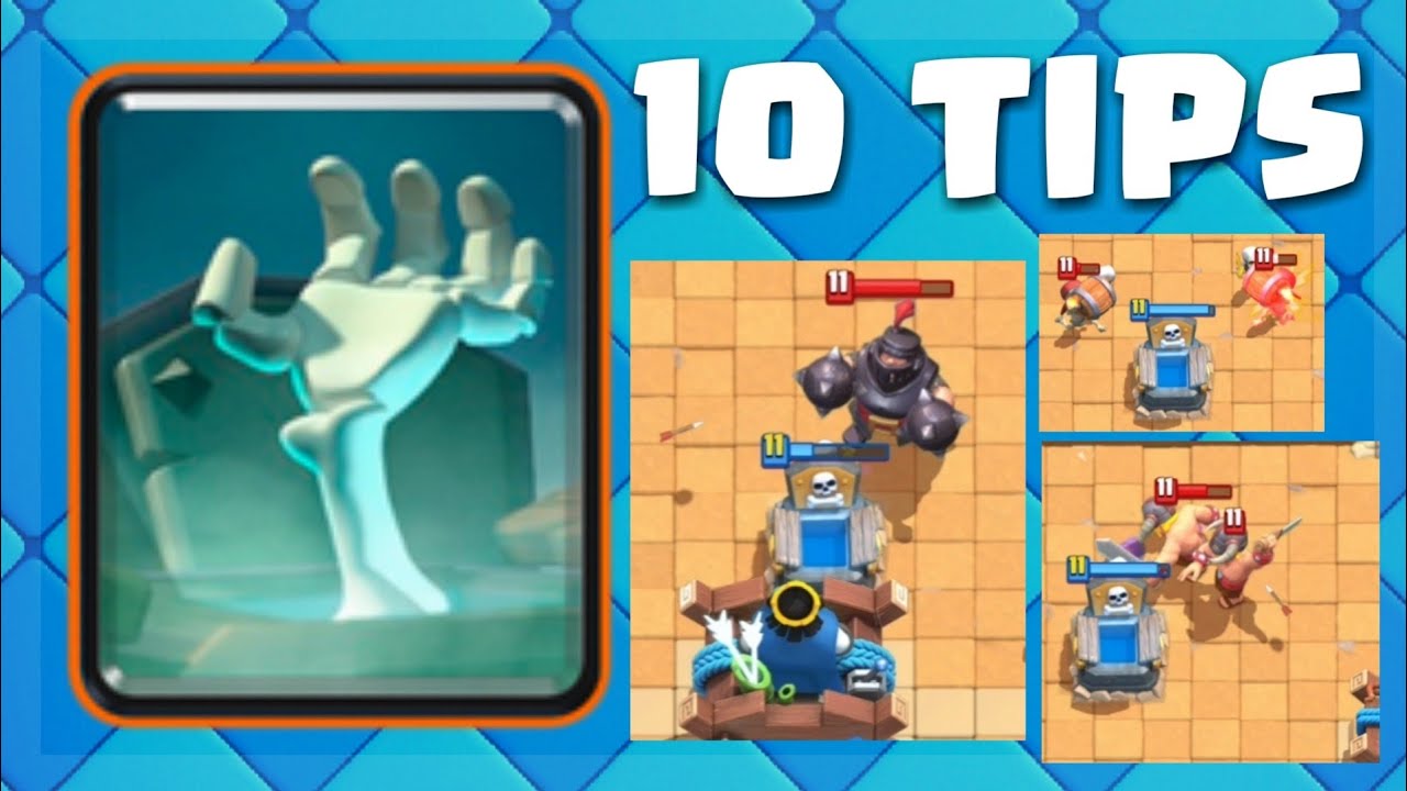 10 Tombstone Tips & Tricks to become a Pro in Clash Royale - YouTube